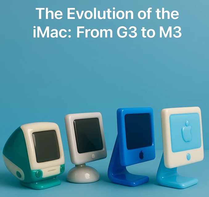 The Evolution of the iMac: From G3 to M3